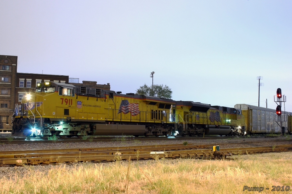 Eastbound UP Auto Train